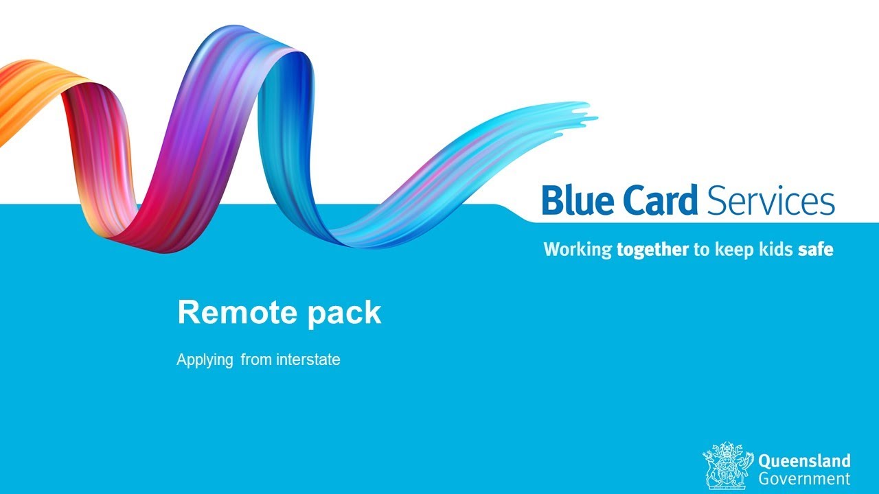 Remote pack for interstate applicants - YouTube