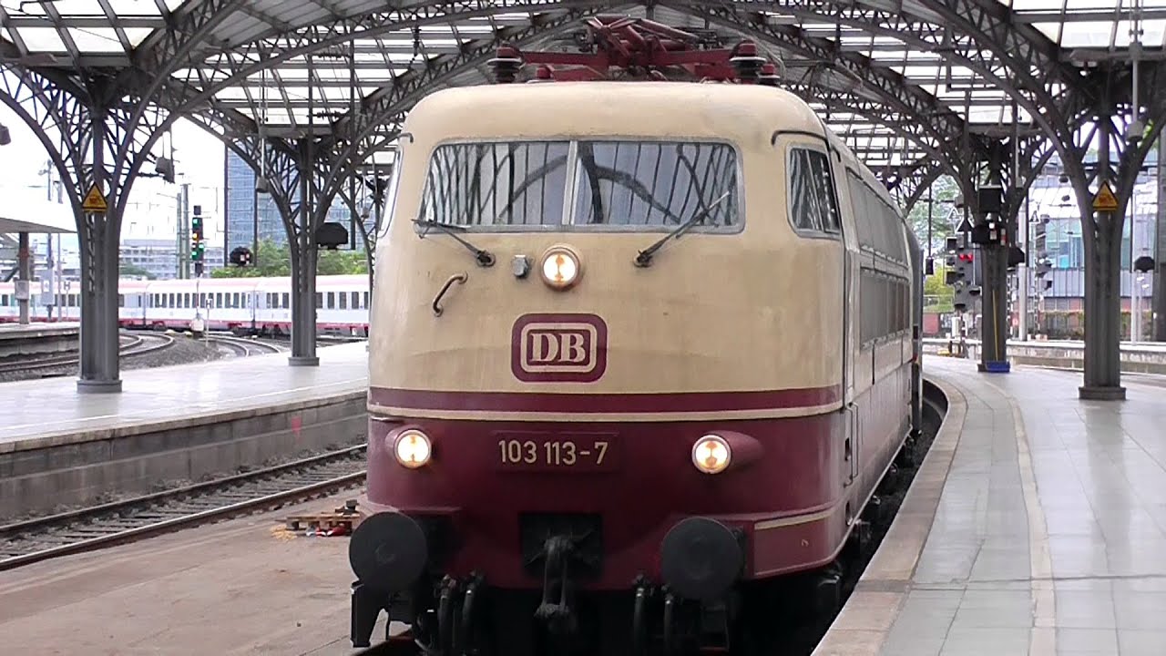 DB Br 103 (E03), Köln (2014) - YouTube