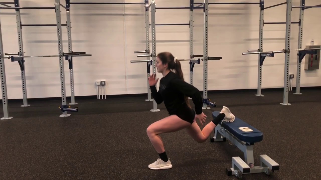 Body Weight RFE Split Squats - YouTube