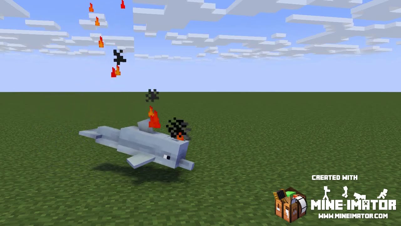 Dolphin Flamethrower - Minecraft Animation - YouTube