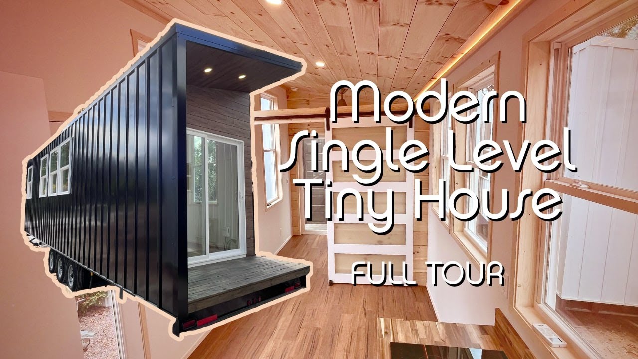 Single Level Tiny House with Scandinavian Vibes - YouTube