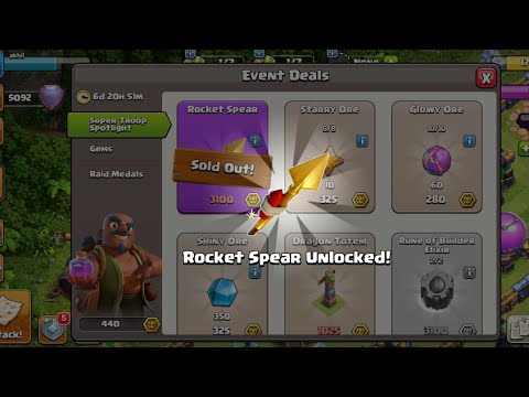 Rocket Spear | Coc - YouTube