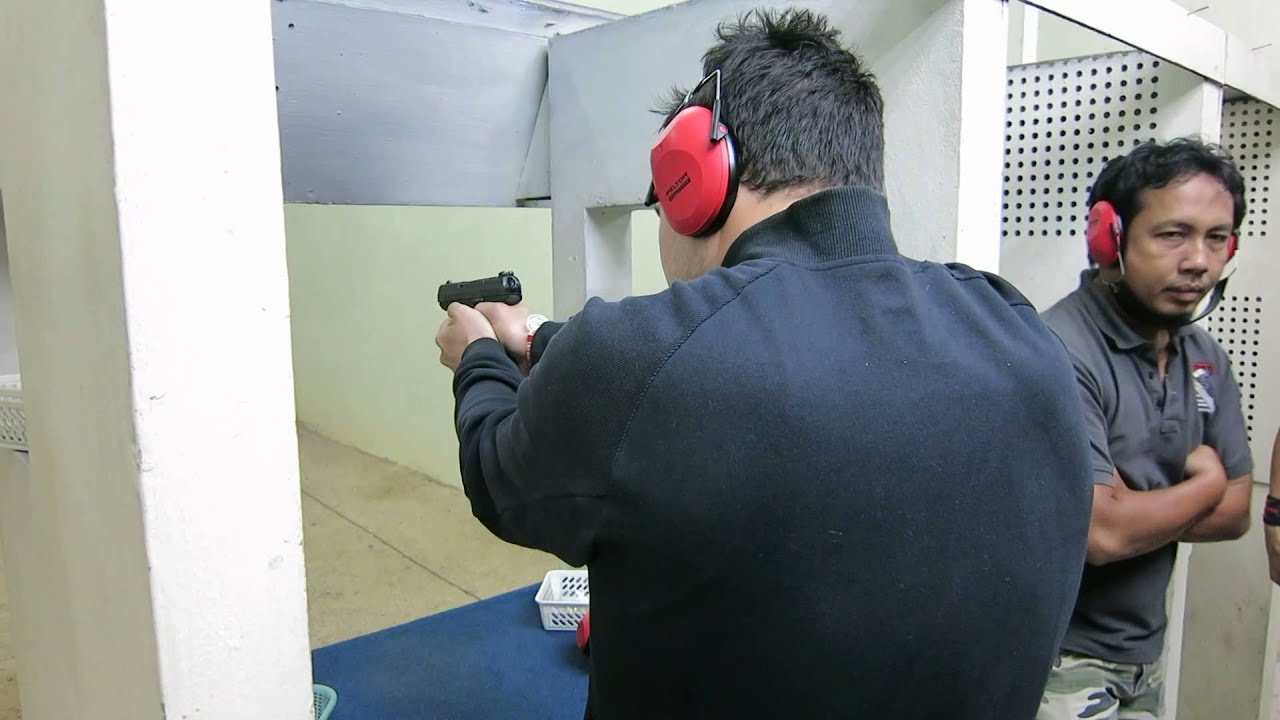 Sam's 1st 9mm Handgun Target Shooting - YouTube