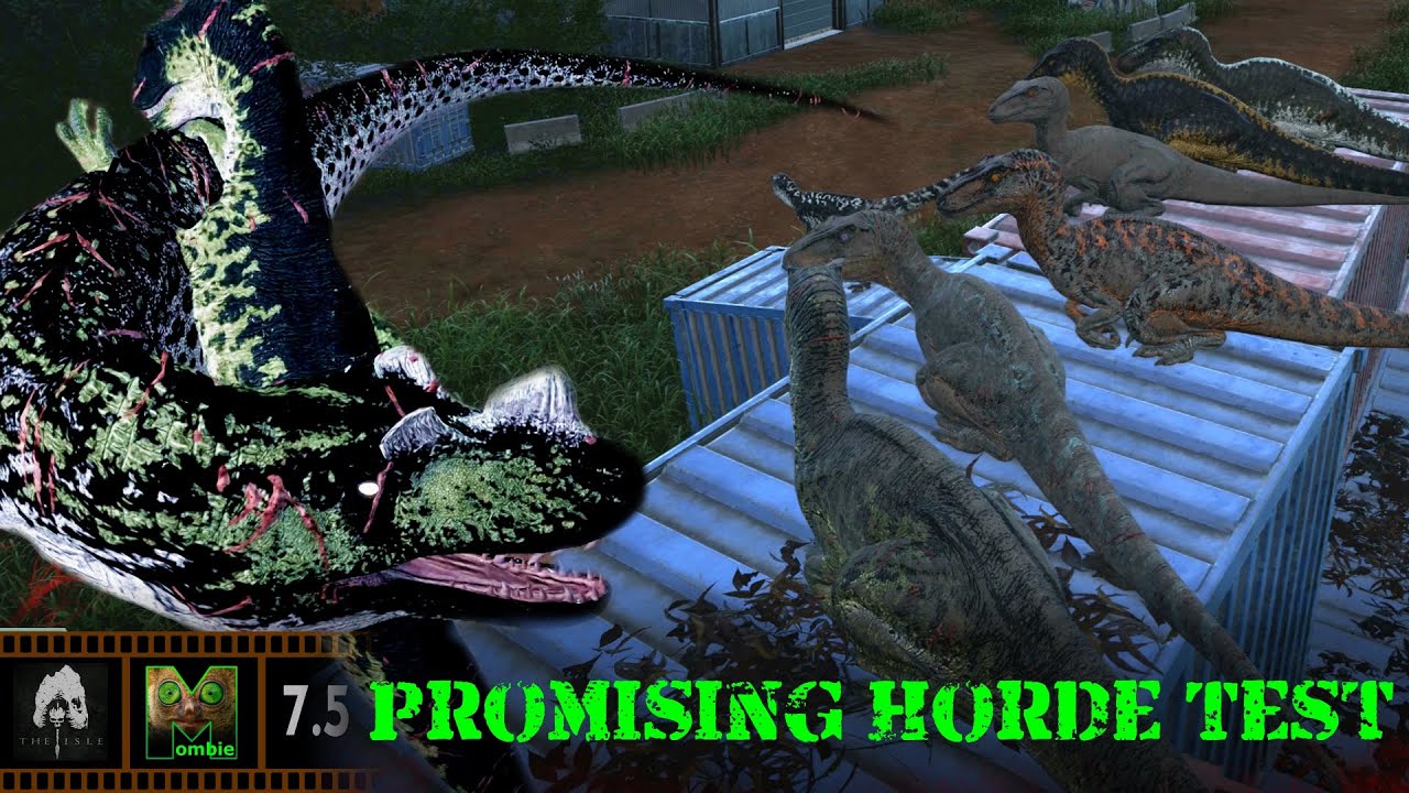 The Isle Evrima - Promising Horde Test - Update 7.5 - Horde Test ...