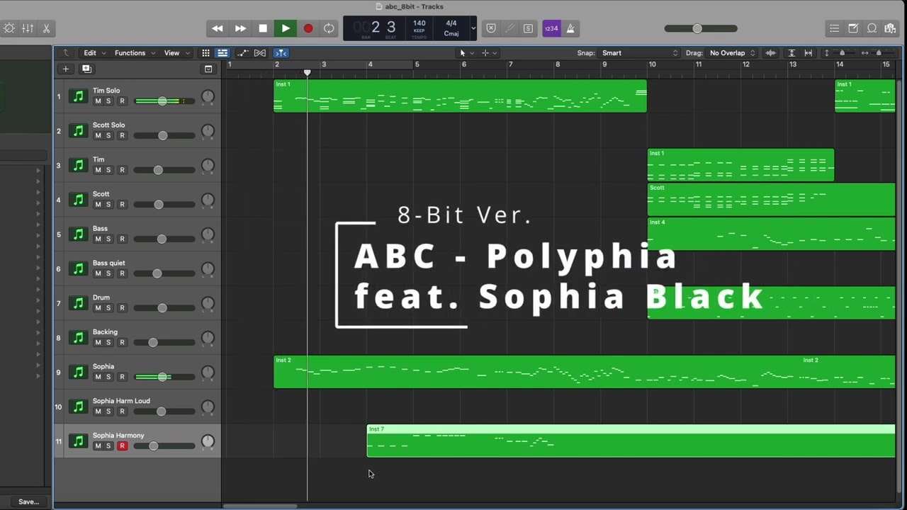 ABC (Polyphia feat. Sophia Black) 8-bit Cover - YouTube