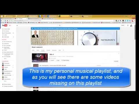 Find and restore missing videos in Youtube playlist - YouTube