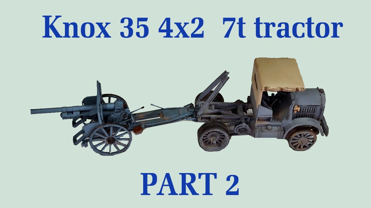 Knox 35 4x2 7t tractor part 2 - YouTube