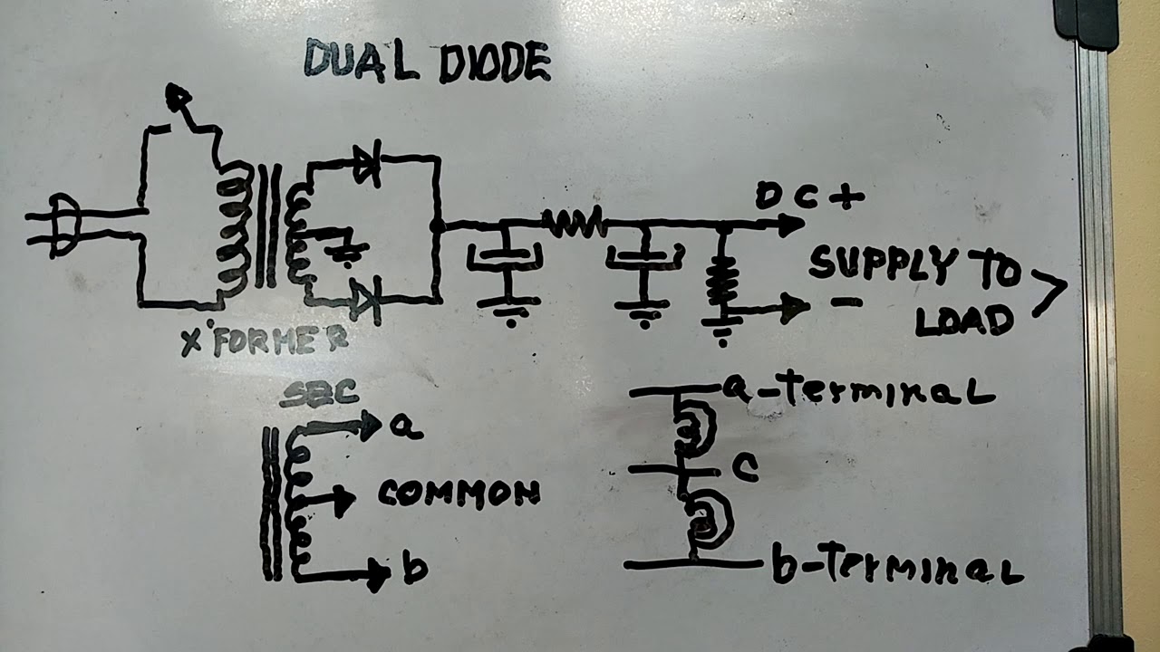 Dual diode power rectifier by Eddie reyes - YouTube