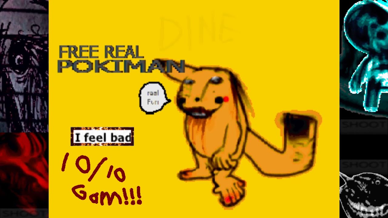 (bootleg) FREE REAL POKIMAN!!111!!!1!!1 - YouTube