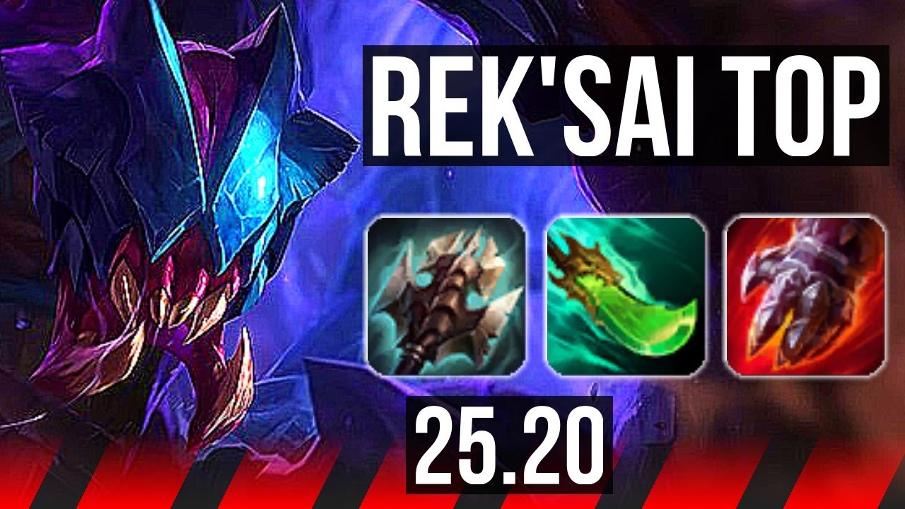 🐉 Como jogar de Rek'Sai – Builds, Runas, Dicas e Estratégias para ...
