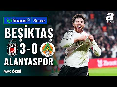 Beşiktaş 3-0 Alanyaspor | MAÇ ÖZETİ | Ziraat Türkiye Kupası Çeyrek Final Maçı | 23.04.2026