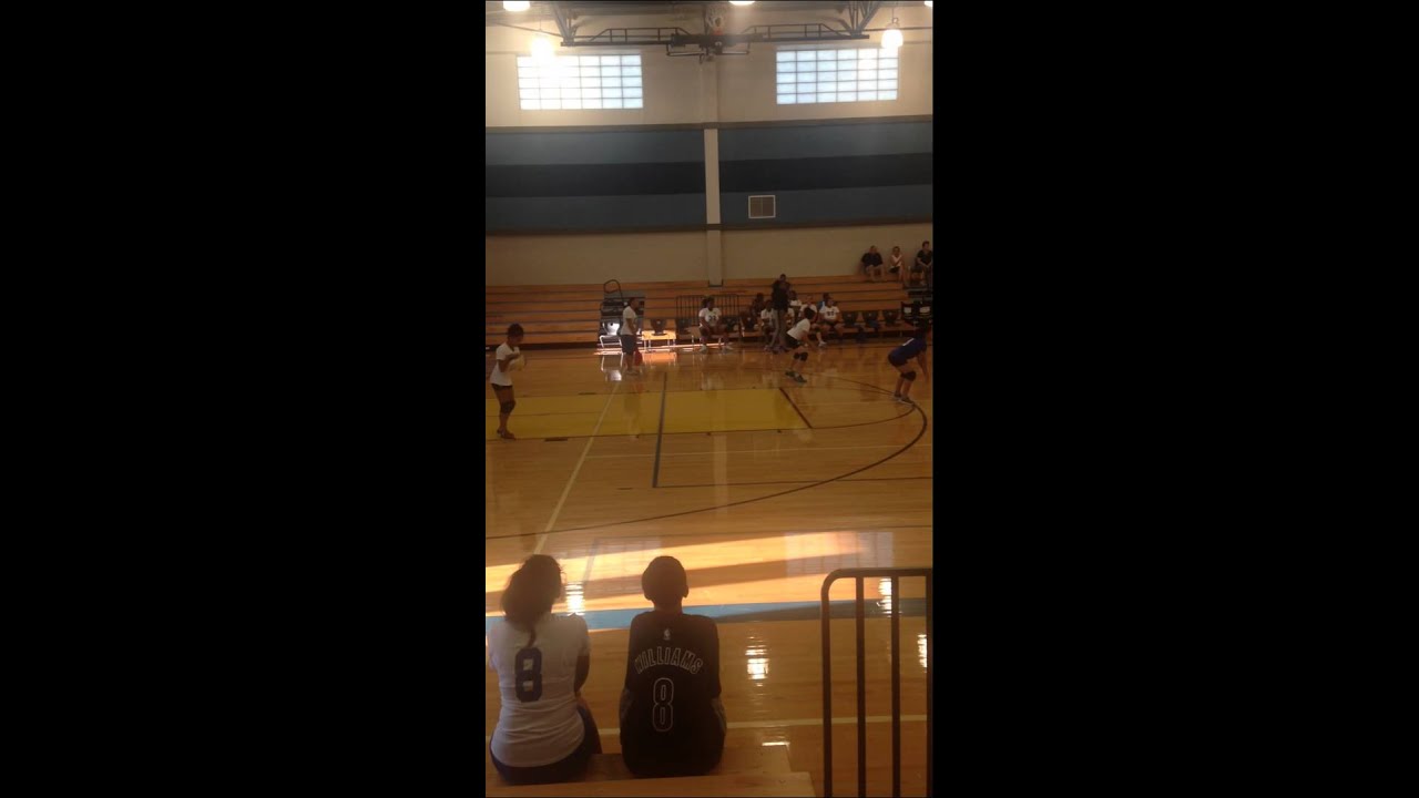 Good serve Monti! 2014 Dailey middle school - YouTube