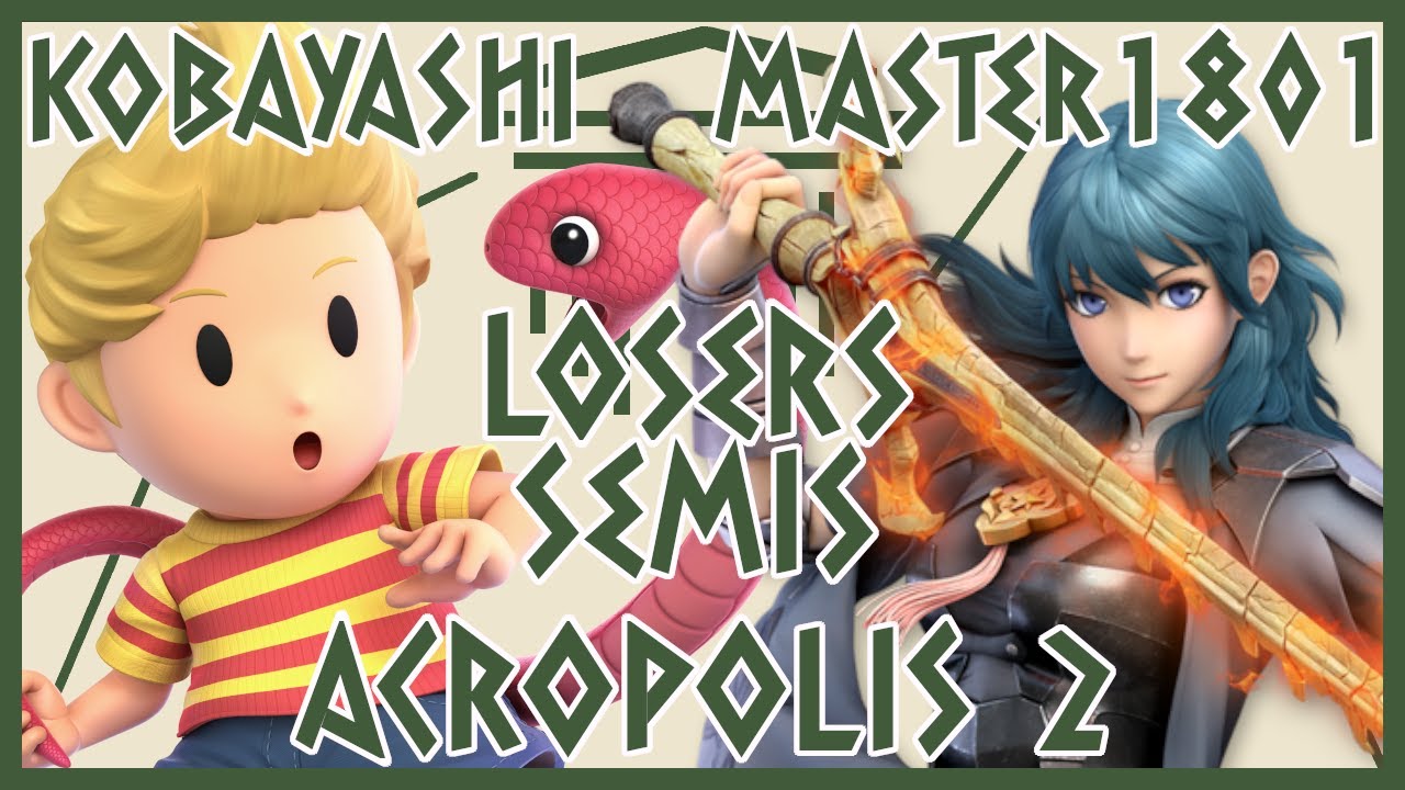 Acropolis II | Losers Semis - Kobayashi vs. MASTER1801 - YouTube
