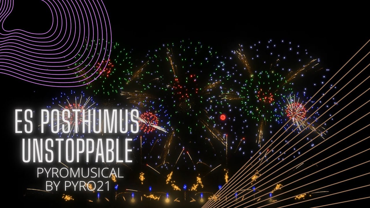 (4K) Unstoppable "ft. E.S Posthumus" Synchronized fireworks show - YouTube