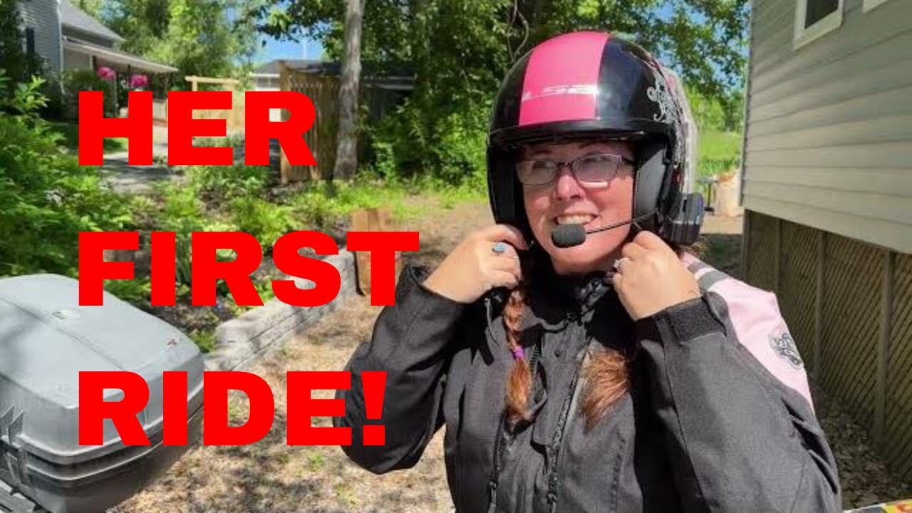 Mary’s First Motorcycle Ride Of The Year. Vlog 72 - YouTube