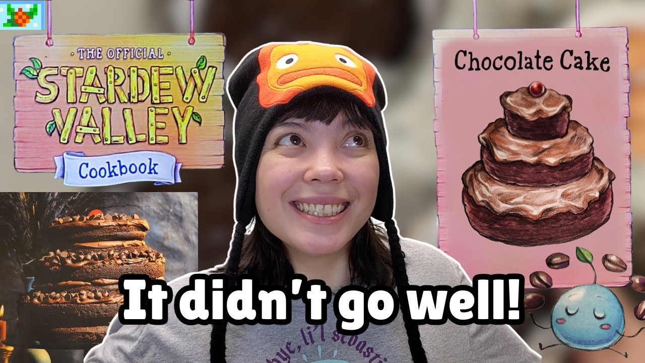 Stardew Valley Official Cookbook Chocolate Cake - YouTube