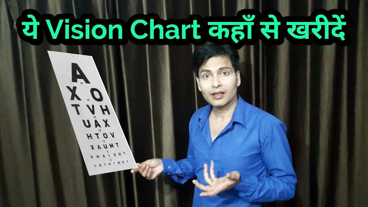 Eye Vision Chart kaha se Khareeden, कहाँ से खरीदें विज़न चार्ट - YouTube