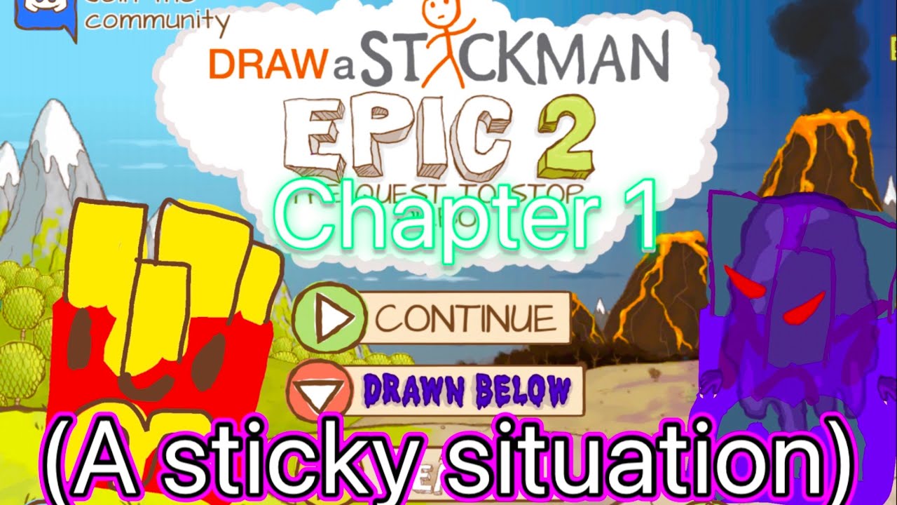 Playing stick man epic 2 chapter 1 (full game)🎨🖌️ - YouTube