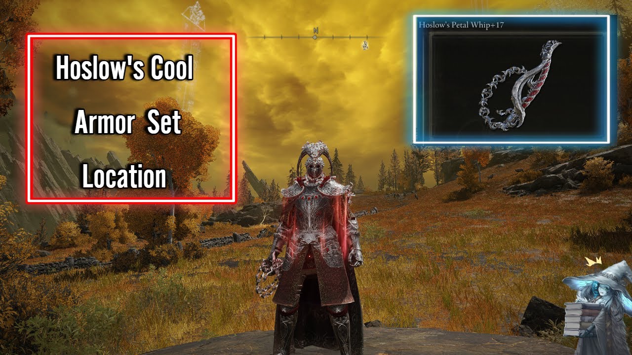 Cool Hoslow's armor Set Elden ring - YouTube