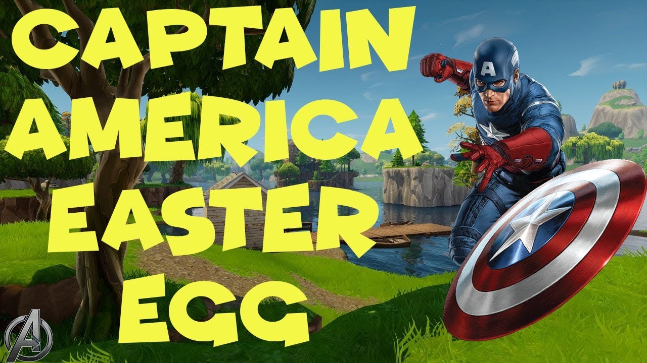 Fortnite - Captain America Easter Egg - YouTube