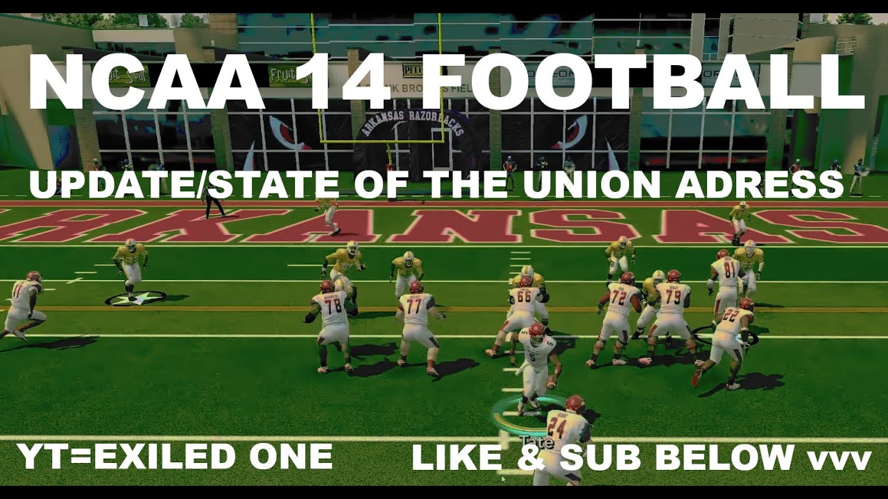 NCAA 14 FOOTBALL SERIES UPDATE!!! - YouTube