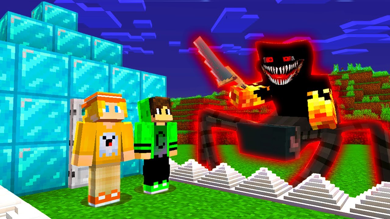 Base 100 Segura Contra Athos Do Mal No Minecraft Youtube