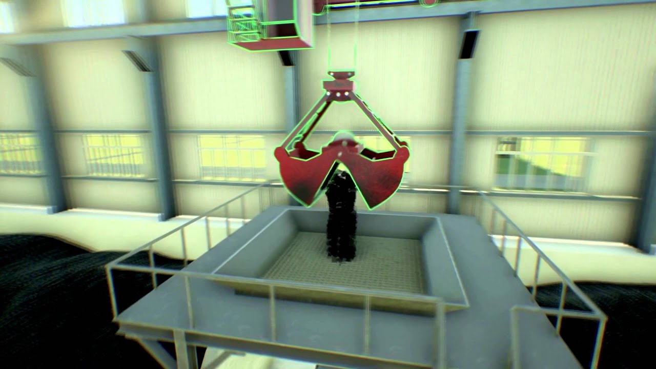 Unreal Engine 4 UPNK factory visualization and simulation - YouTube