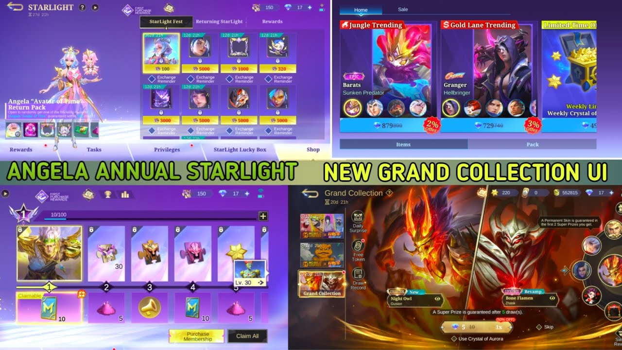ANGELA ANNUAL STARLIGHT SKIN IS FINALLY BACK. NEW GRAND COLLECTION ...