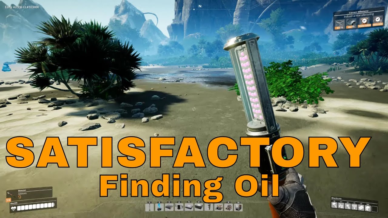 Let's Try to find some Oil in Satisfactory - YouTube