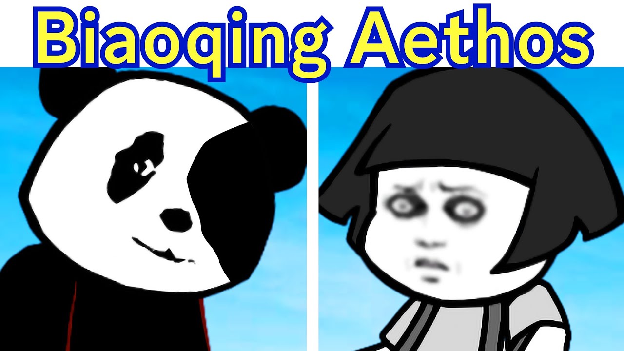 FNF BIAOQING AETHOS: Congratulations (Chinese Memes Aethos Panda Head ...