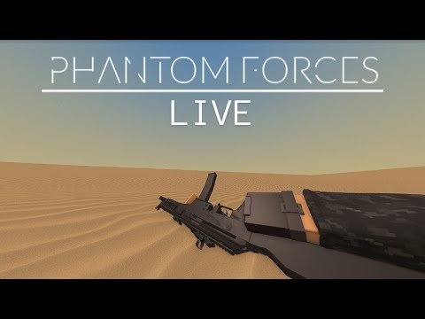 I am playing Phantom Forces LIVE come and join me! - YouTube