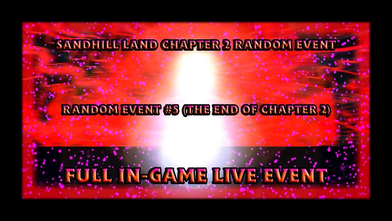 Sandhill Land Chapter 2 Random Event | Random Event #5 (The End) | FULL ...