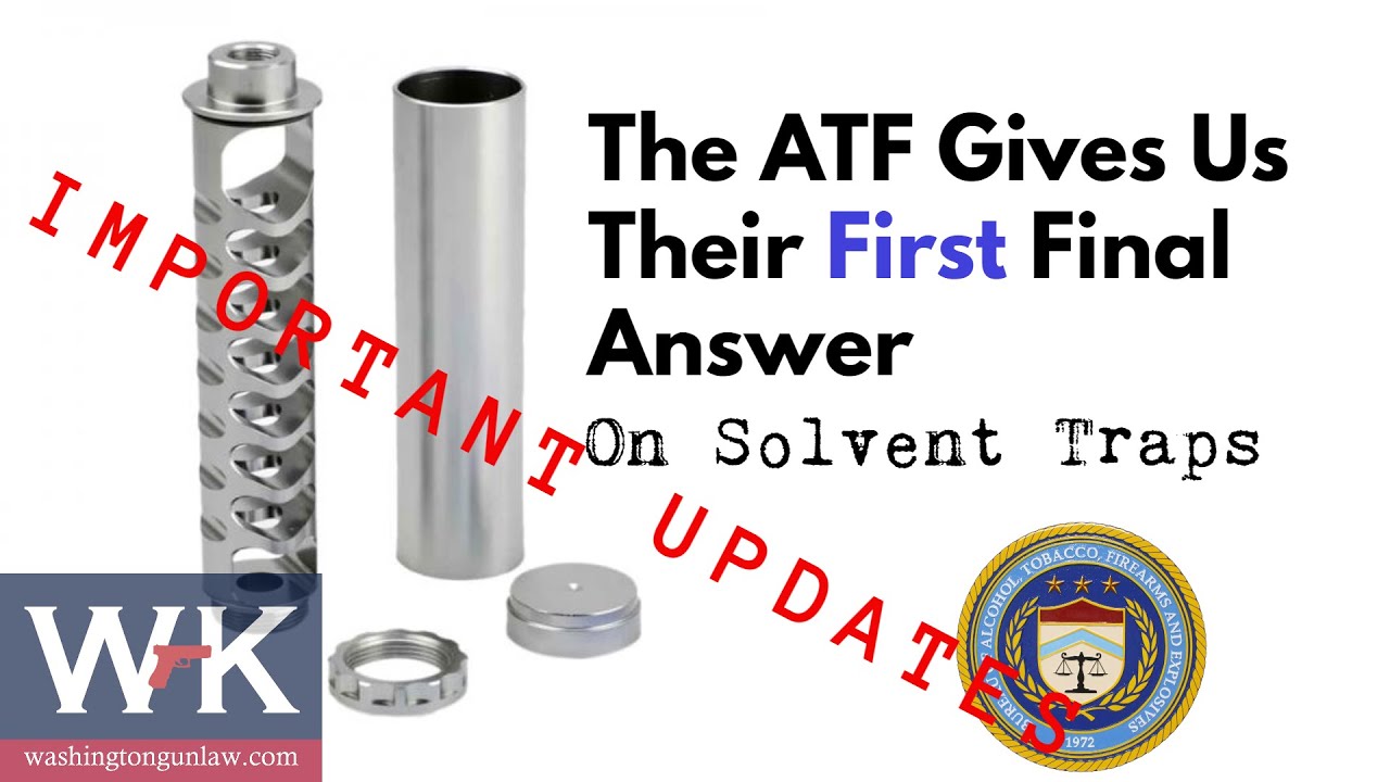 IMPORTANT UPDATE III: The ATF Gives Us Their First Final Answer on ...