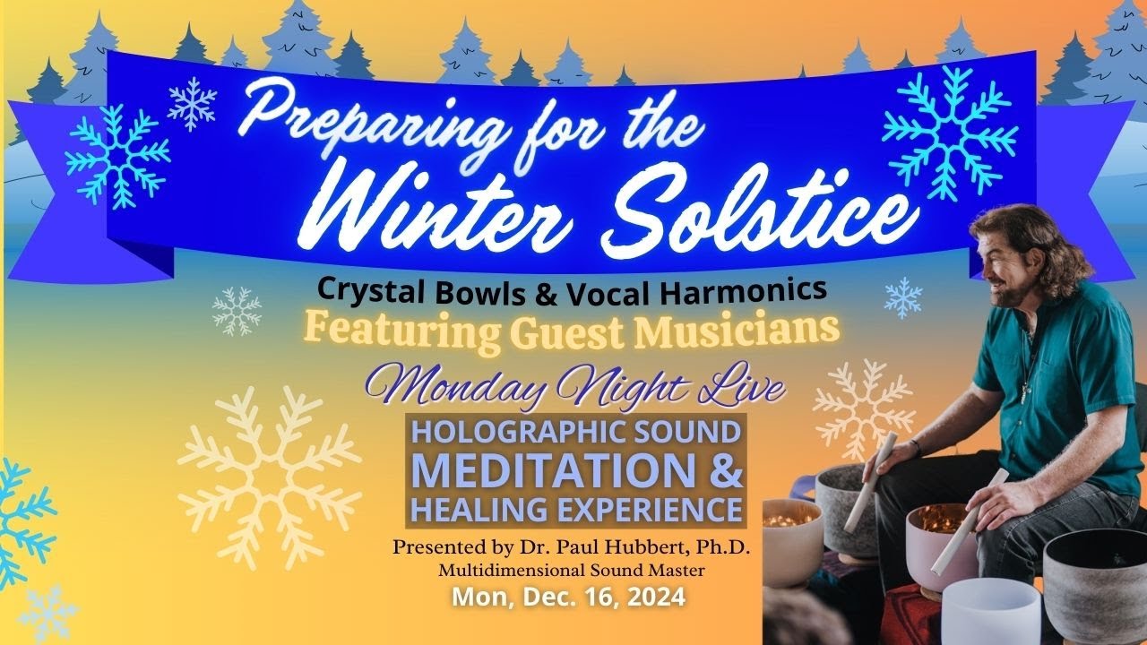 Winter Solstice | Crystal Singing Bowls | Winter Music | Synth & Keys ...
