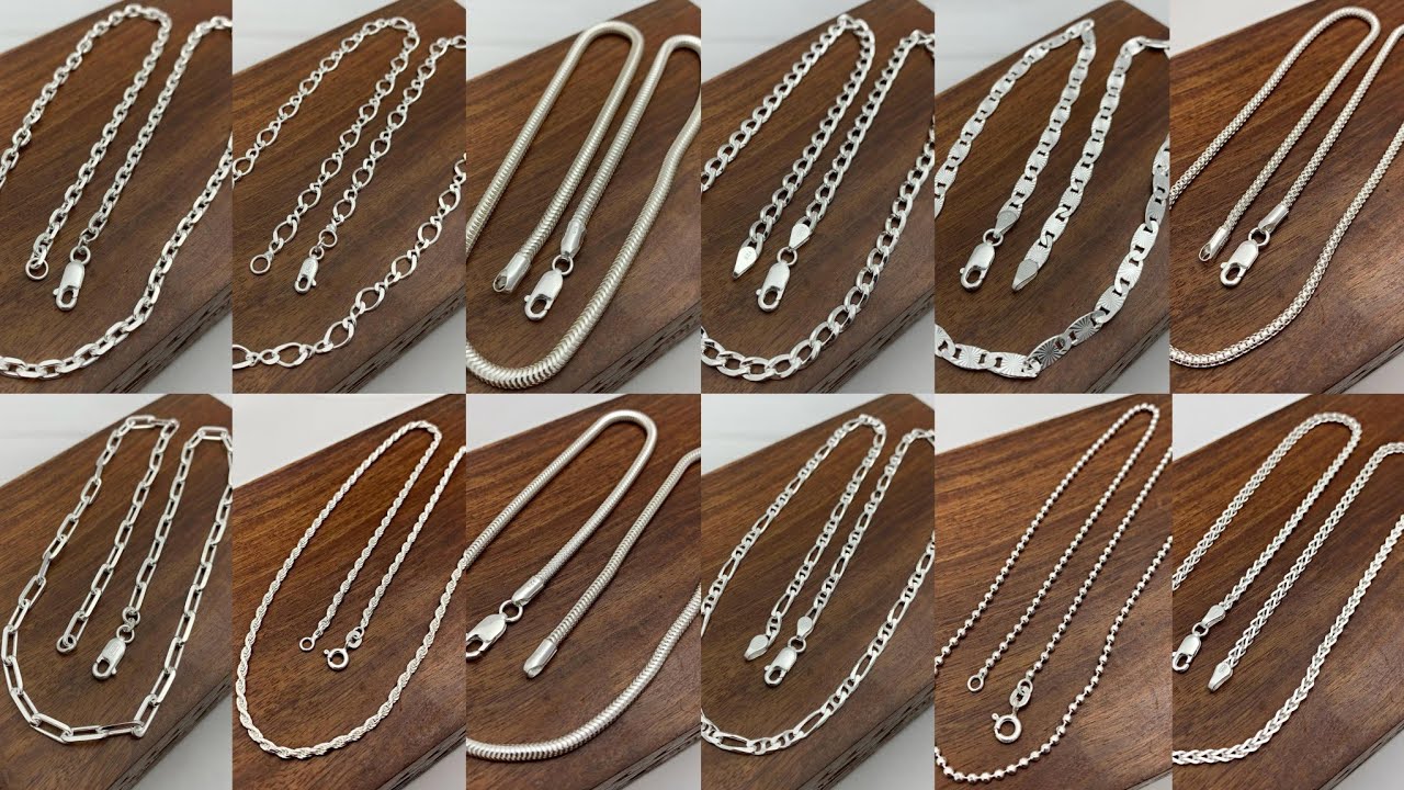 Silver chain designs with price 2025 | beautiful silver chain designs ...