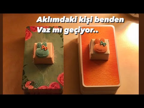 aklımdaki kişi benden vaz mı geçiyor..💙🧡 deste seç