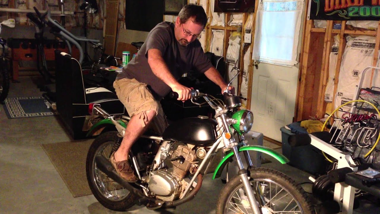 First starting the SL100 in 27 years! - YouTube