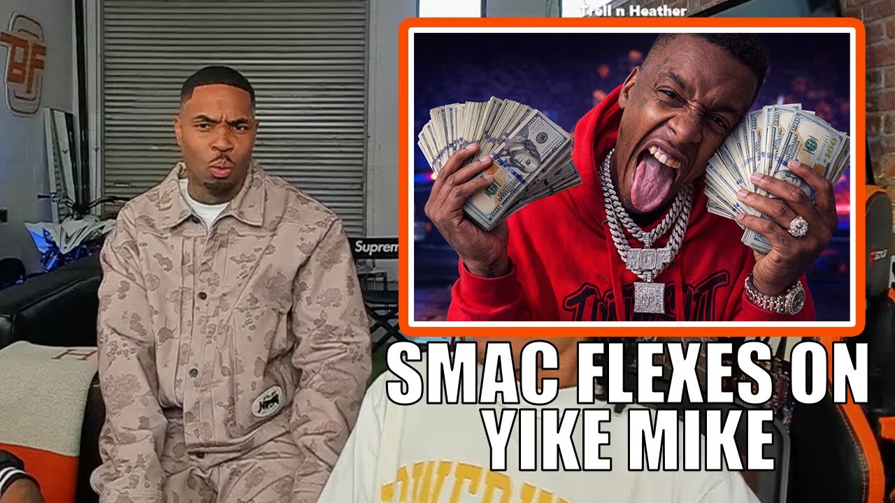SMAC FLEXES ON YIKE MIKE ! - YouTube
