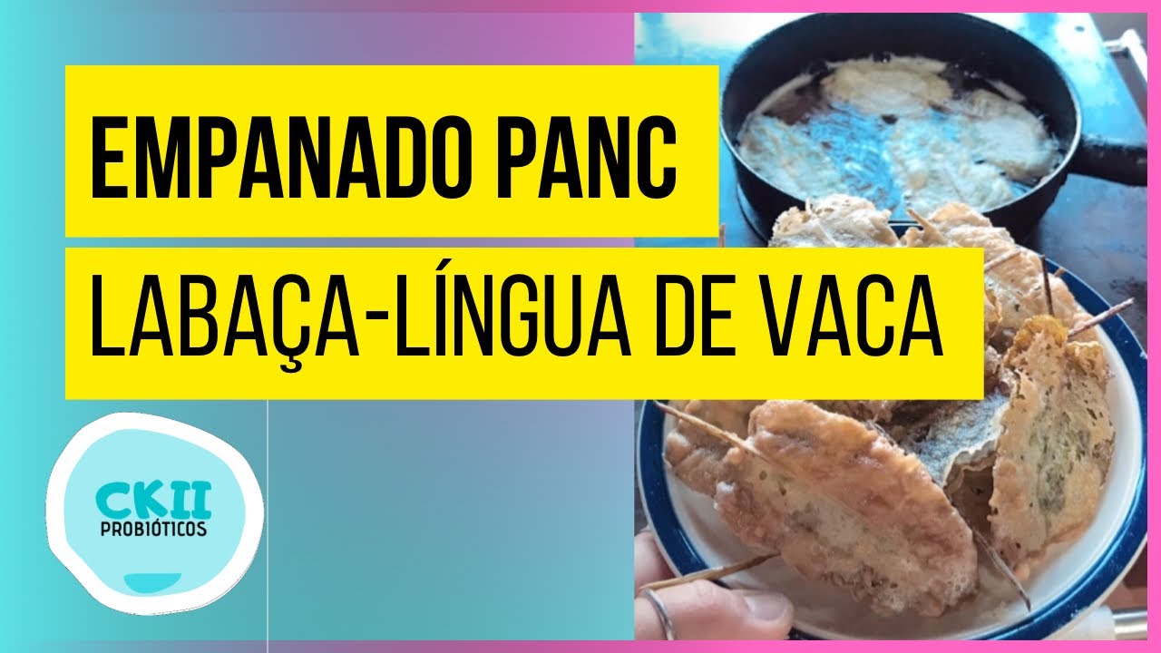 Empanado de labaça - língua de vaca que é uma planta alimentícia não ...