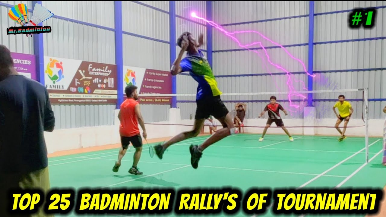 Top 25 Badminton rally's in tournament #1 #2023 #shorts #world #sports ...