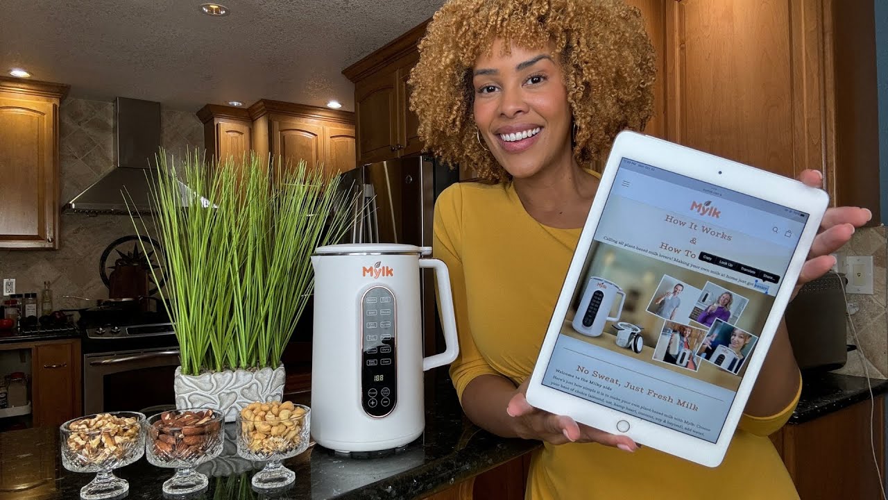 The easiest way to make plant-based milk at home, in minutes, is called ...