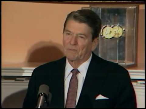 President Reagan’s Remarks at Ken Adelman Swearing in Ceremony on April ...
