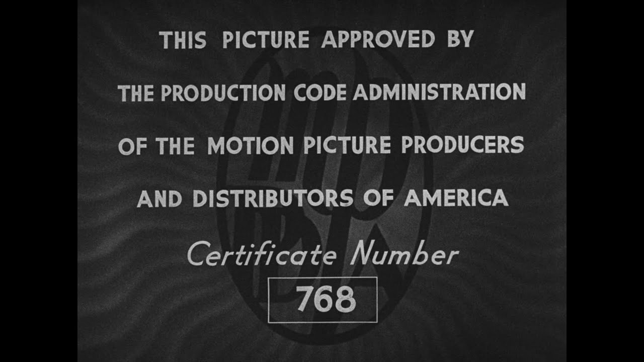 MPPDA Production Screen/Universal Pictures (1935) - YouTube