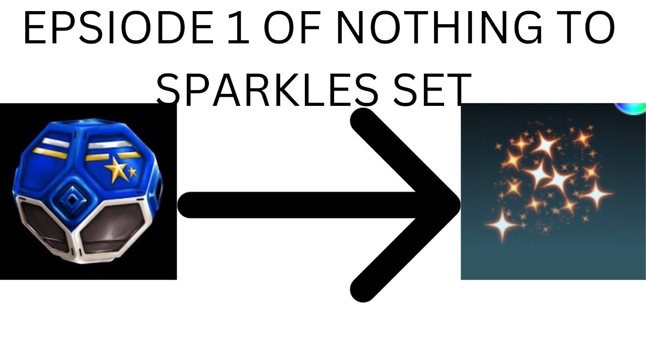 Trading from nothing to sparkles set in rocket league! (EPISODE 1 ...