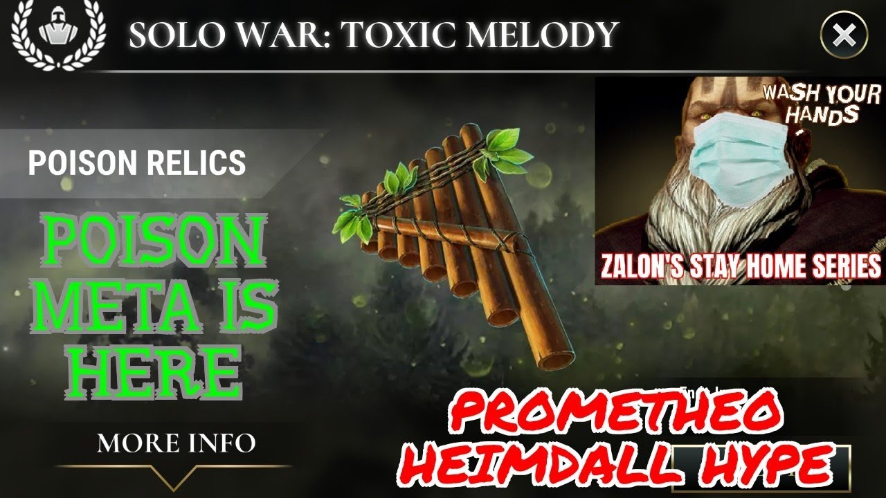 Dawn of Titans | Toxic Melody | Poison Meta is Here | Prometheo ...