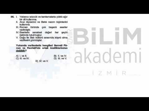 Türkiye Geneli Deneme Sınavı 02 - ÖABT - Edebiyat Soru Çözümü