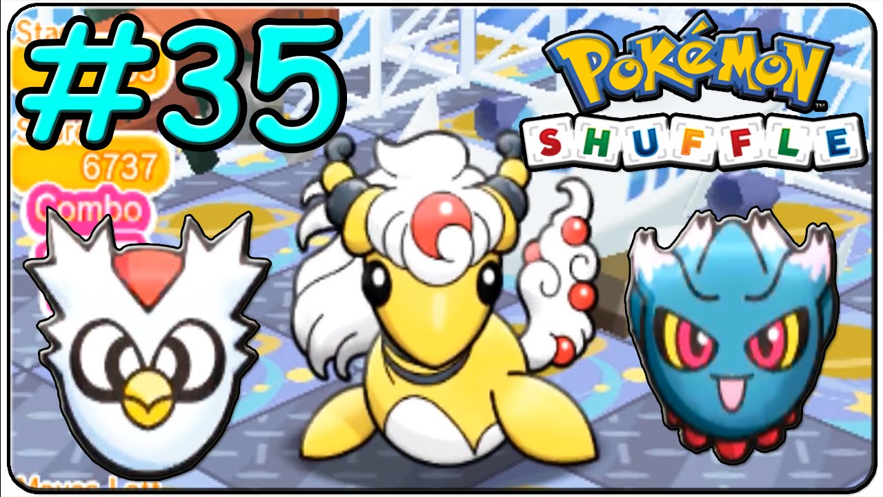 Pokémon Shuffle 100% Walkthrough Part 35 (Stage 105,106 & 107) - YouTube