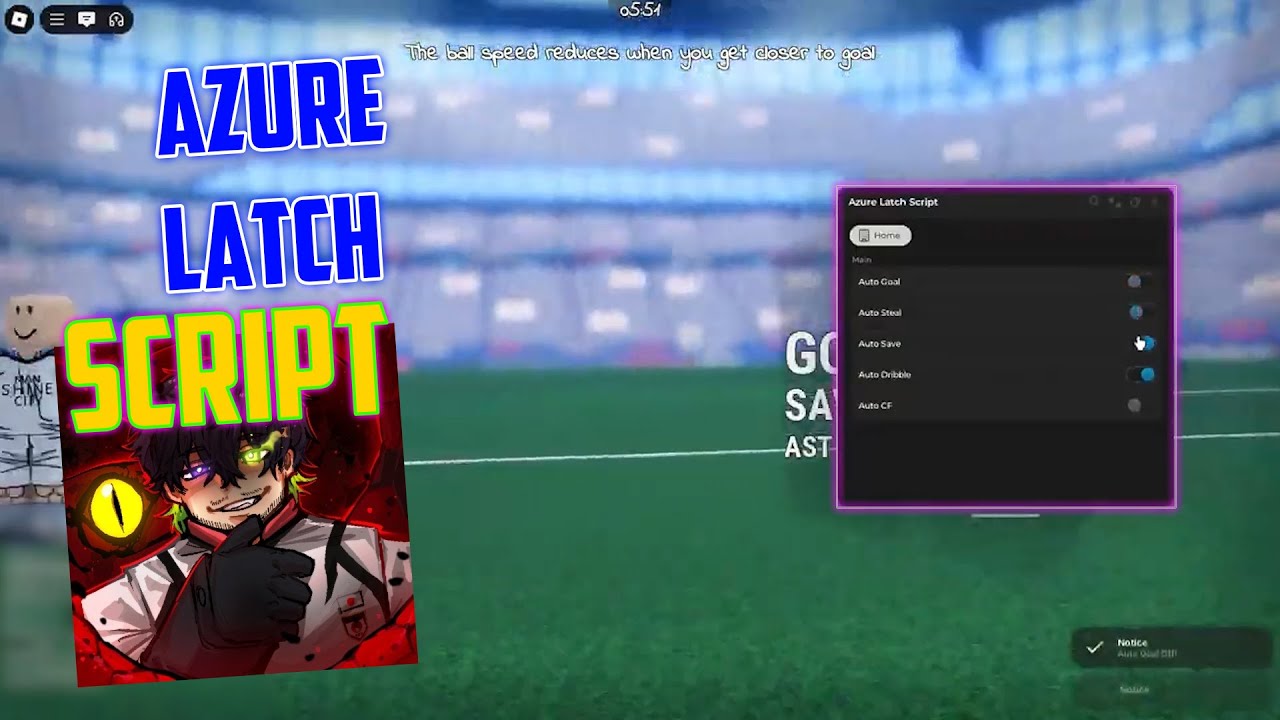 Azure Latch Script - (Auto Goal, Auto Dribble, Auto Steal) *NO KEY ...