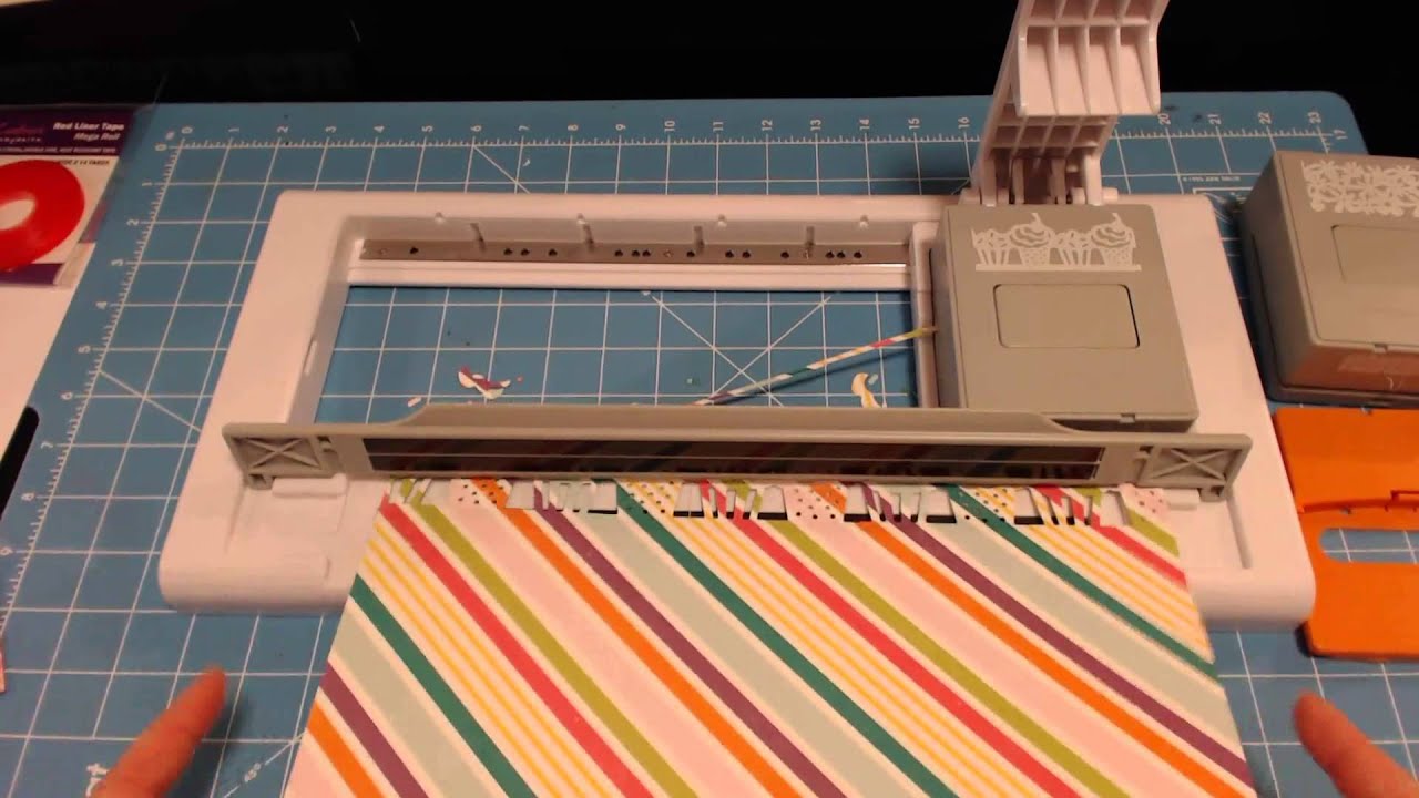 Day 30 - MS 31 Day Challenge - Fiskars AdvantEdge Punch System - YouTube