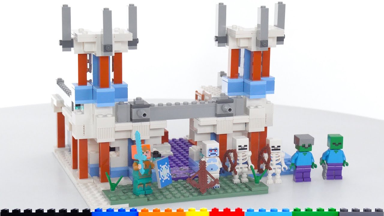 LEGO Minecraft Ice Castle 21186 review! Good main figures, spacious ...
